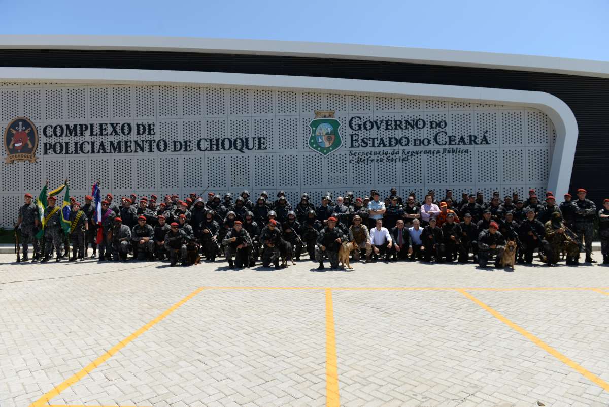 Governo do Ceará inaugura novo complexo do Comando de Policiamento de ...
