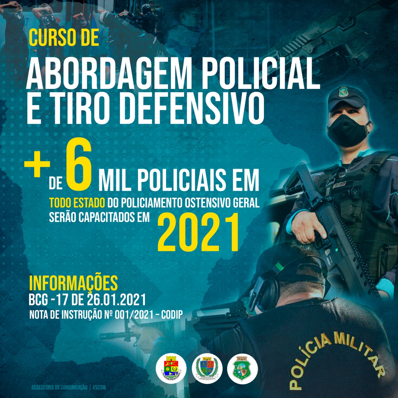 POLÍCIA MILITAR E AESP CAPACITARÃO EM 2021 MAIS DE 6.000 POLICIAIS ...