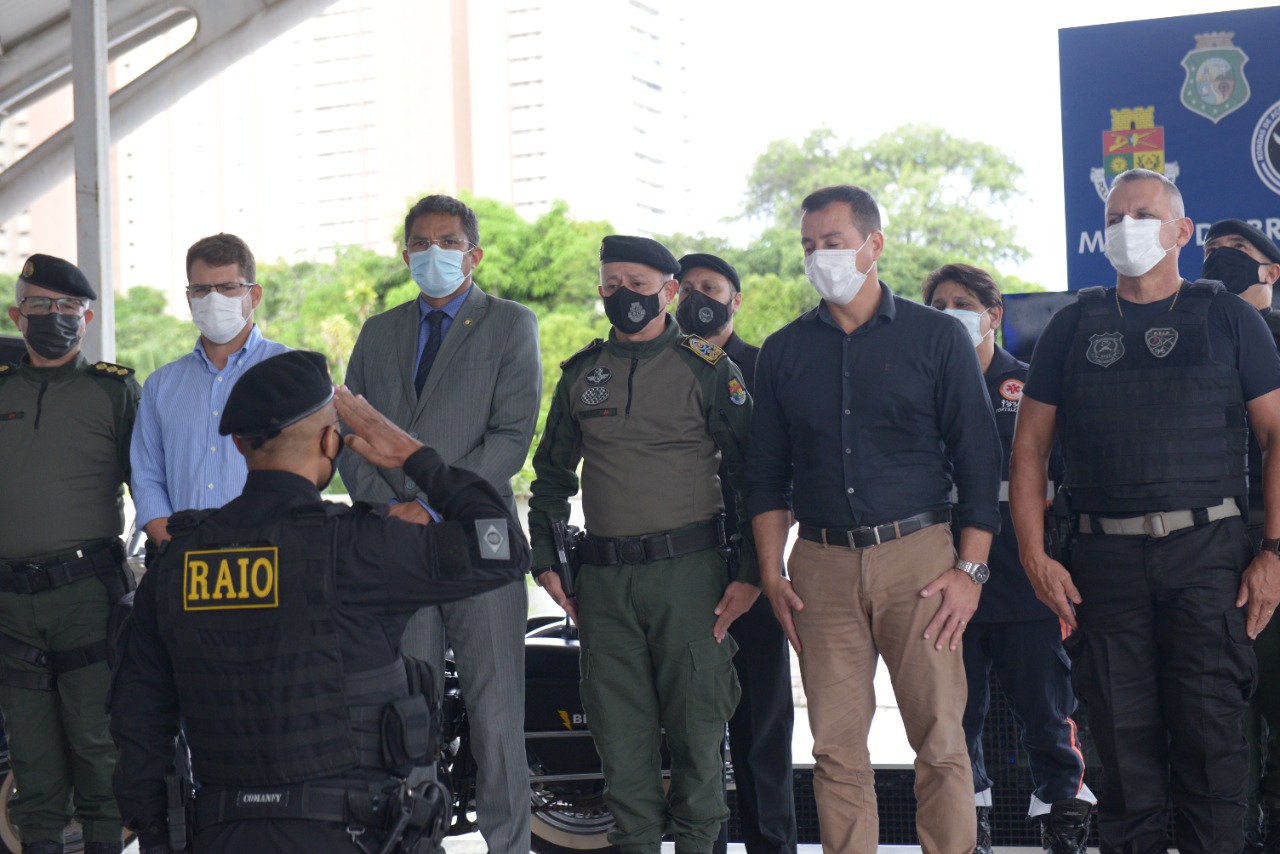 CPRaio da PMCE realiza solenidade em alusão aos 18 anos de serviços à ...