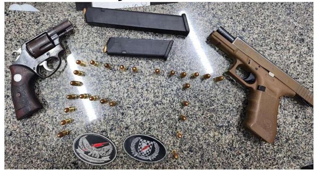 Pmce Apreende Duas Armas E 51 Munições Em Horizonte Polícia Militar