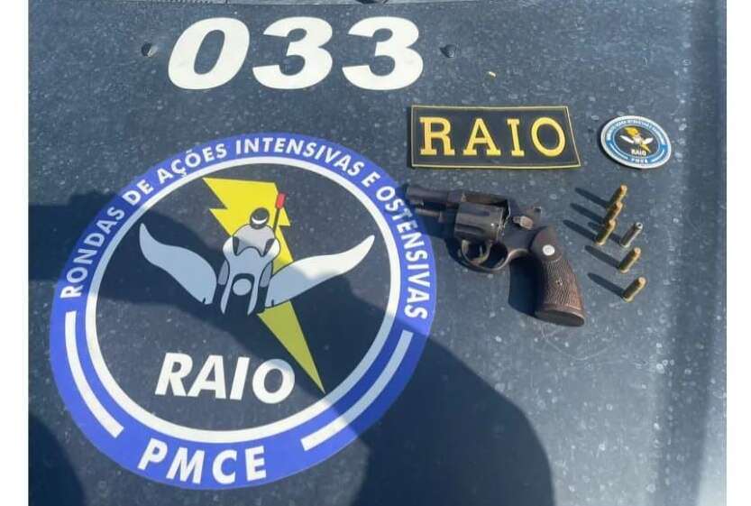 Pmce Captura Suspeito Com Arma De Fogo Na Saída De Balneário Em Itapajé