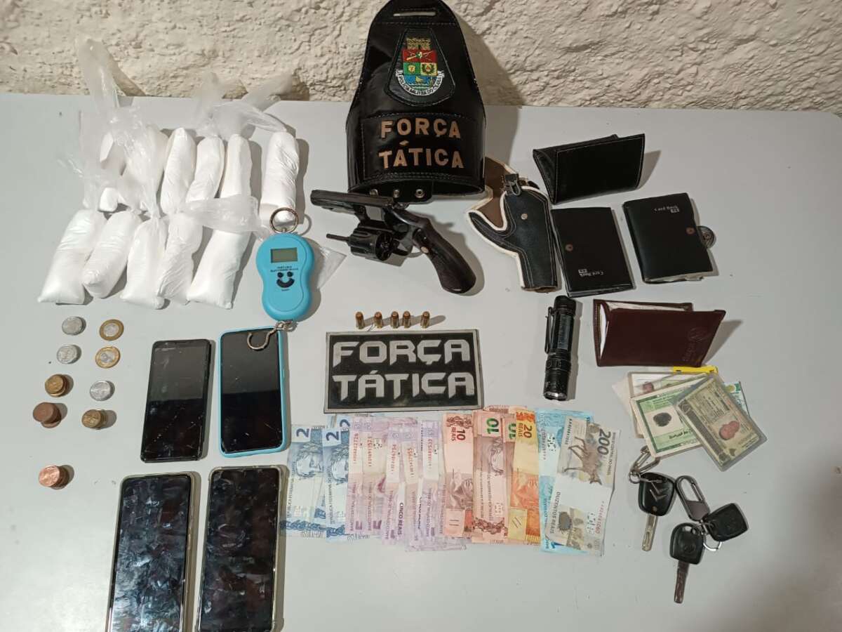 Pmce Suspeito De Homicídio E Apreende Arma De Fogo E Drogas Em Fortim
