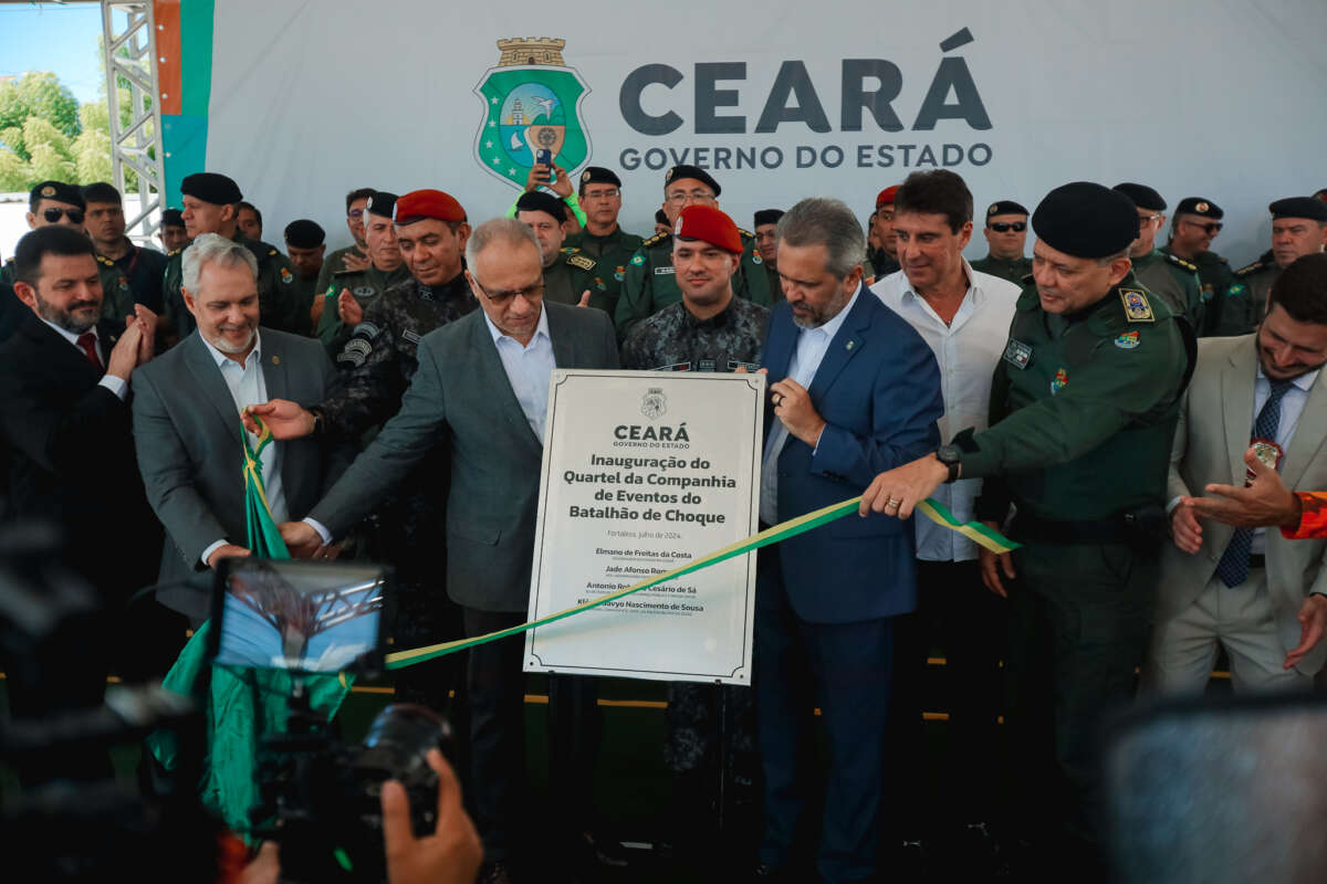 Inaugurado, quartel da Companhia de Eventos do Batalhão de Choque da ...